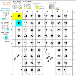 Survey of India's Topographical Sheets - Pan Geography