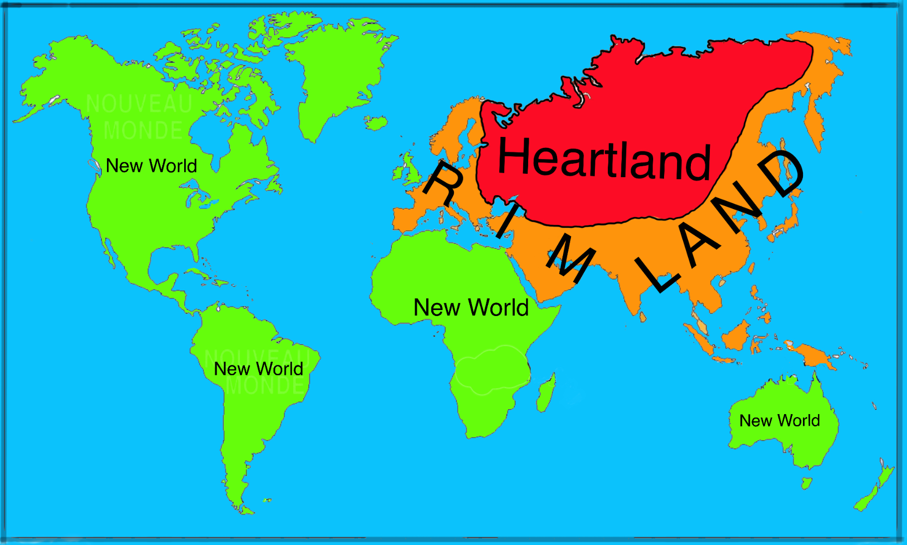 Spykman's Rimland Theory - Pan Geography